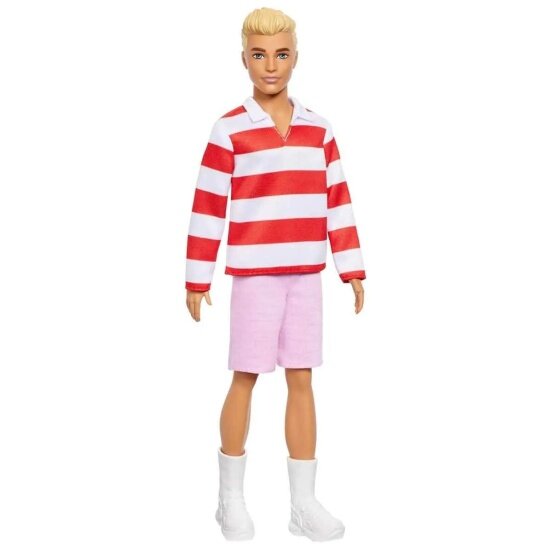 Кукла Barbie HYV01 Кен Красавчик, серия Fashionistas