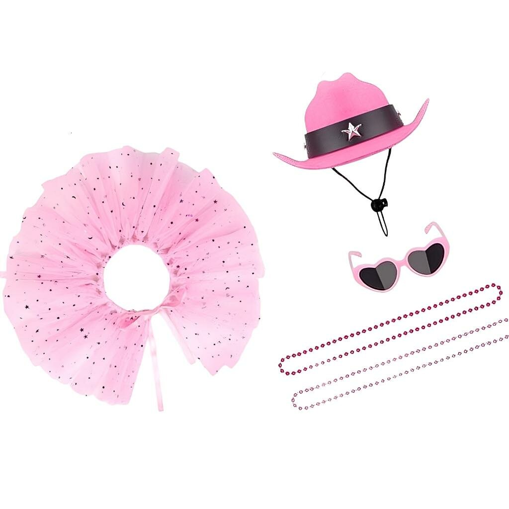 Розовая ковбойская шляпа для гусей