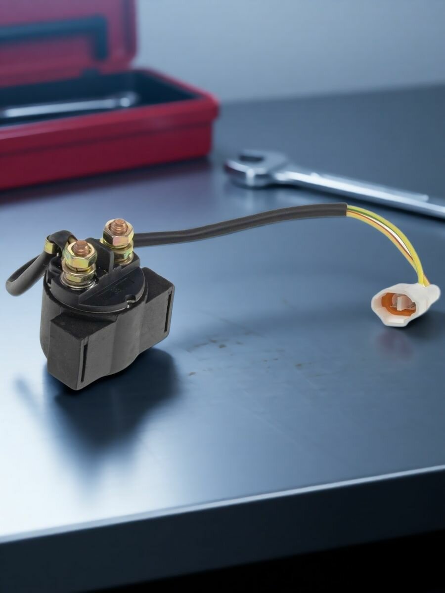 Реле электростартера для питбайка мотоцикла провод с евро разъёмом