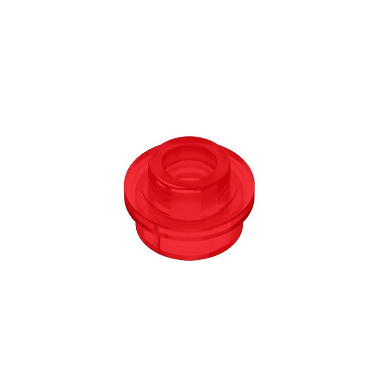 Красный LEGO блок Trans red