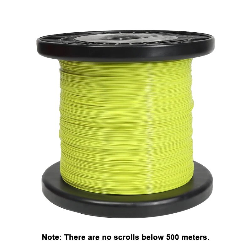 Микропровод FEP 10064, 10-500 м, 40-26 AWG, с FEP-изоляцией 32AWG, Желтый, Yellow, 10m