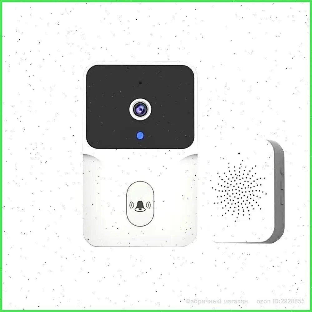 Домашний домофон tuya дверной звонок smart video wifi беспроводной дверной звонок