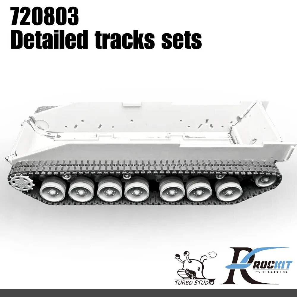 Набор инструментов для моделирования Rockit Studio 720803 Detailed tracks sets Гусеницы для танков 1/35 — фото 1