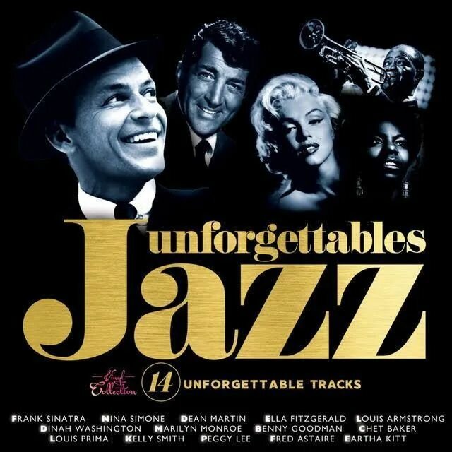 Unforgettables Jazz 14 Unforgettable Tracks LP Vinyl пластинка 14 треков джаз