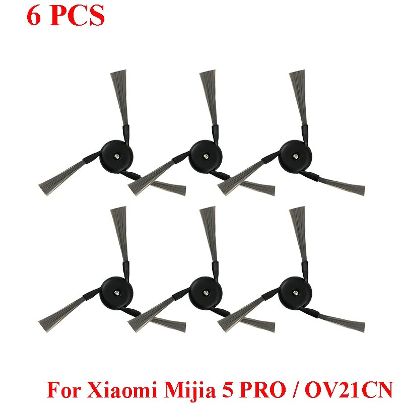 6 шт. Щетки для Xiaomi Mijia 5 PRO/OV21CN, Цвет: 17