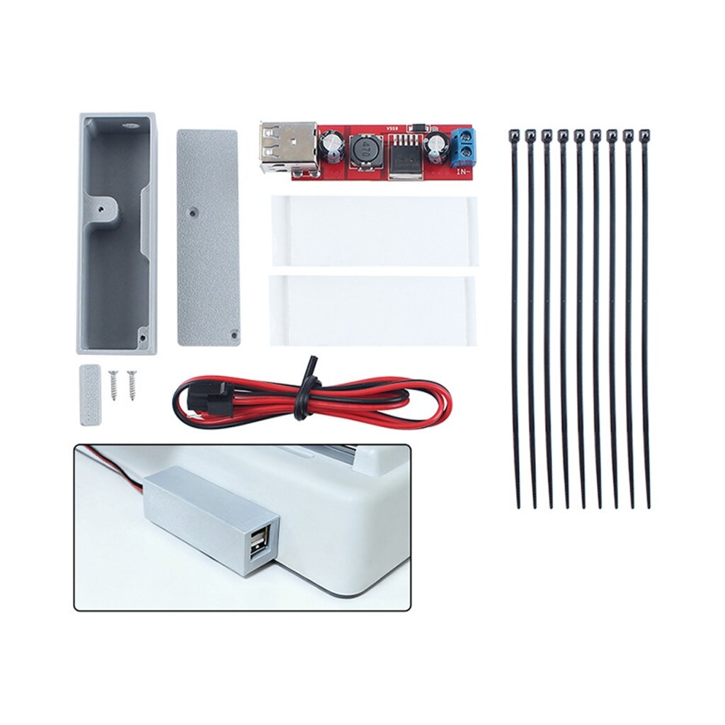 USB-Концентратор-Адаптер Для Аксессуаров Лабораторного Мини-3D-принтера С Возможностью Расширения На несколько устройств, Быстрой Передачей данных И Простыми Настройками