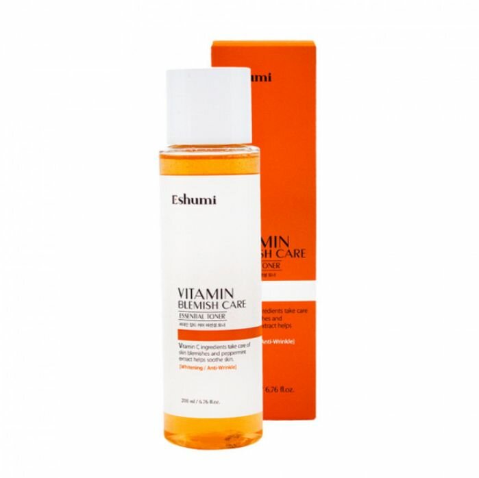 Eshumi Успокаивающий тонер с витамином C Vitamin Blemish Care Essential Toner 200 мл