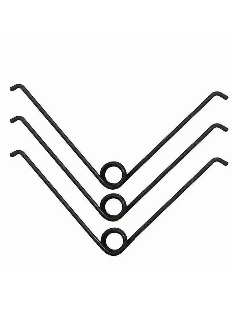 10 шт. Стальные пружины для садовых ножниц/Цв: Круглый тип