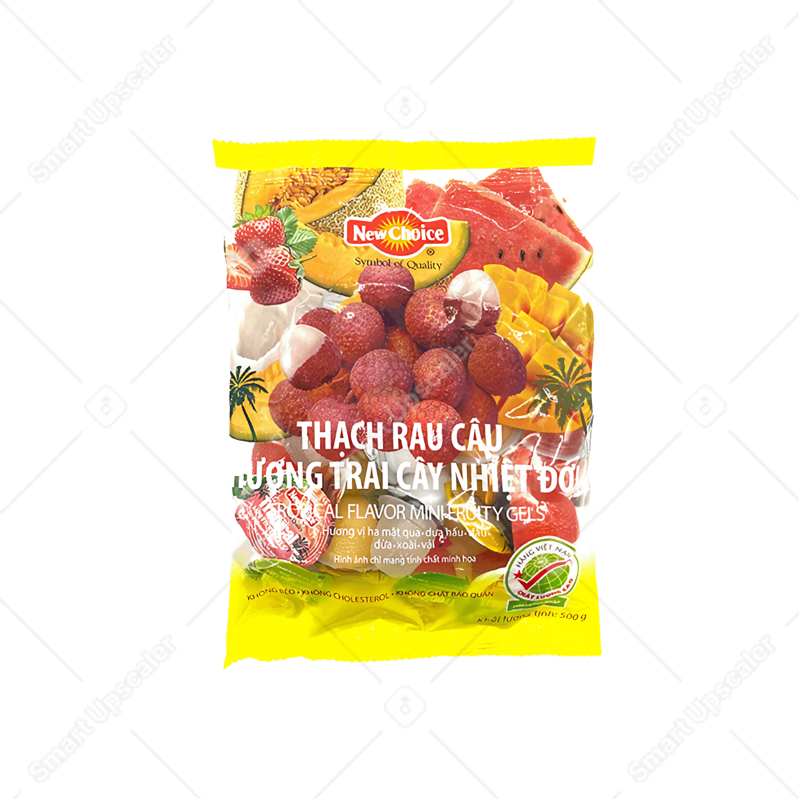 Желе мини фруктовое Thach To ассорти с тропическими вкусами 500 г, Вьетнам