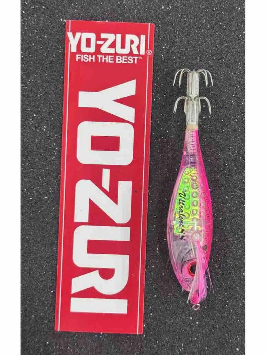 Кальмарница 80 мм. Yo-Zuri Squid Jig Ultra Lens Aurora M2
