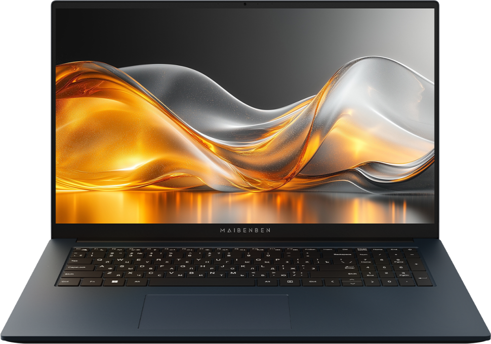 Ноутбук MAIBENBEN Medio M17A (M17A-R574UMF1SLURE3-Linux) Ryzen 5 7430U 16Gb SSD 512Gb AMD Radeon Graphics 17,3 FHD IPS Cam 45Вт*ч Синий