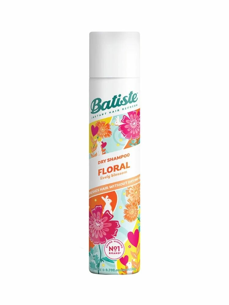 Batiste Сухой шампунь для всех типов волос Floral Lively Blossoms 200 мл
