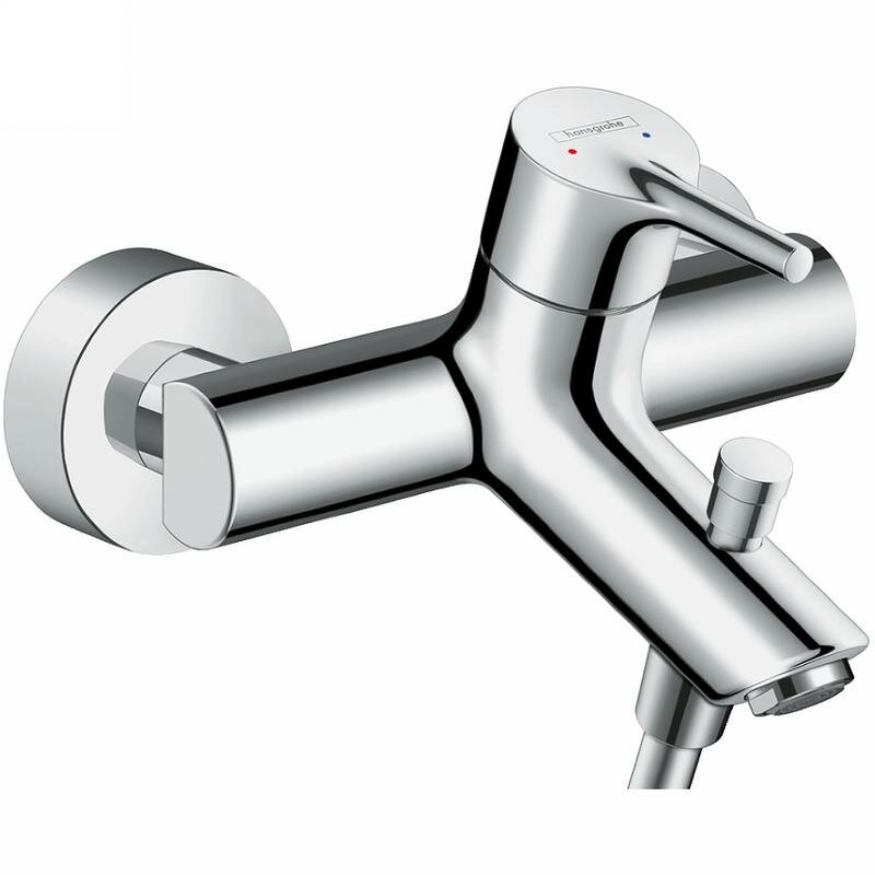 Смеситель для ванны Hansgrohe Talis S 72400000 хром, рычажное управление, латунь