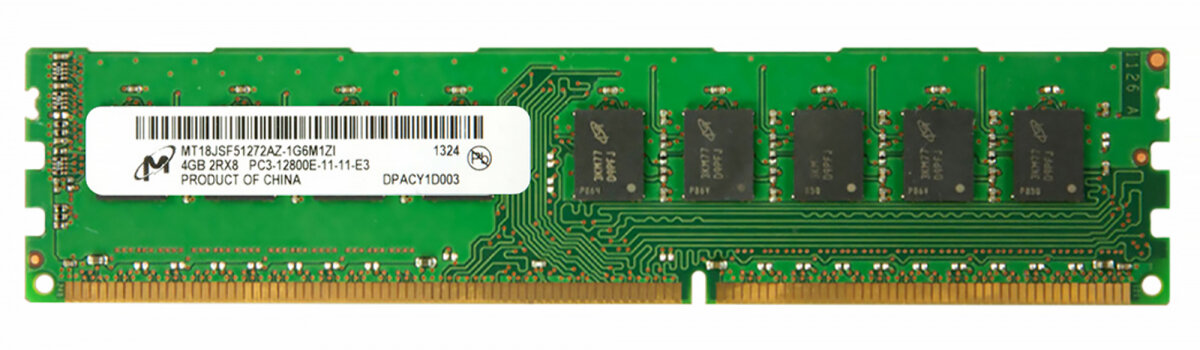 Оперативная память Micron MT18JSF51272AZ-1G6M1ZI DDRIII 4Gb