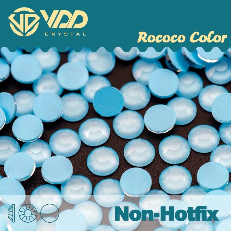 Стразы VDD Rococo Lt.Blue, SS20, 1440 шт