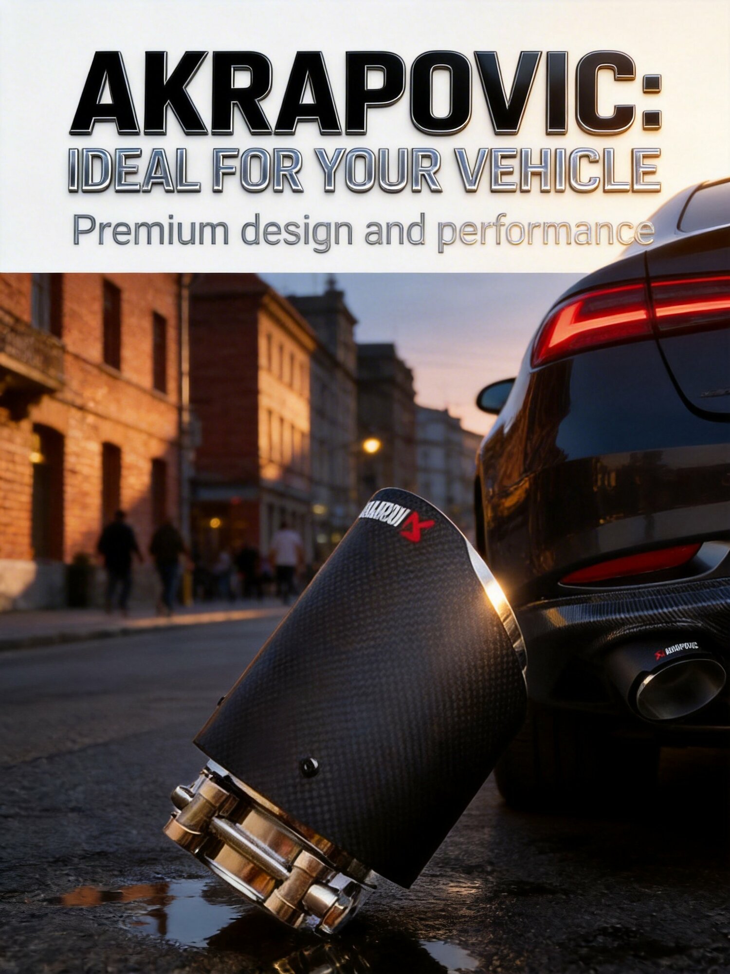 Насадка на глушитель акрапович, для Mazda CX-5 CX-4 CX-3 Axela ATENZA, монтаж сзади, вход 76 мм выход 101 мм