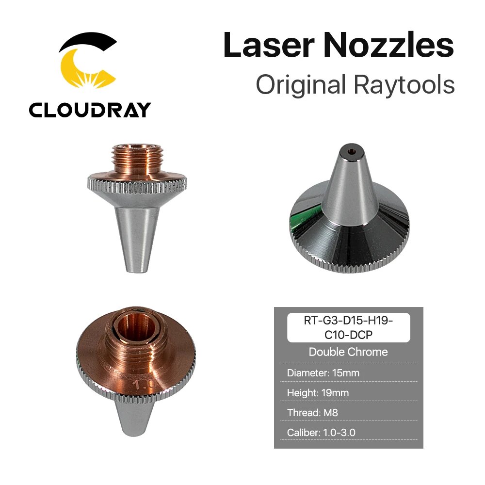 Cloudray 3D Лазерное Сопло Raytools G Type 2.0mm, Single Layer — фото 1