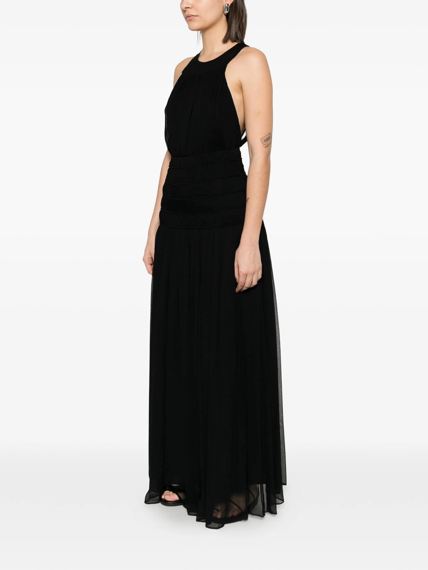 Платье Twinset Milano Gathered maxi dress, размер 44 — фото 1