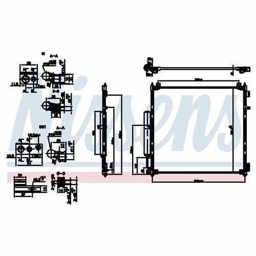 Испаритель кондиционера Nissens 941164