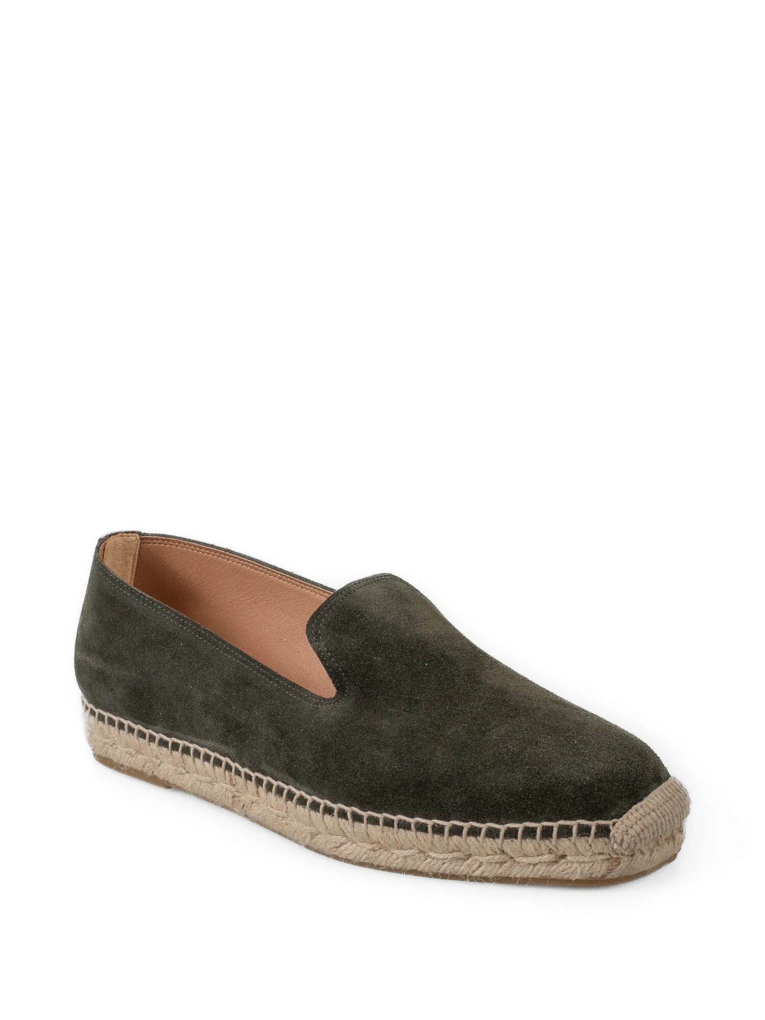 Эспадрильи LES HERITIERS Futadera suede espadrilles, размер 44, green — фото 1
