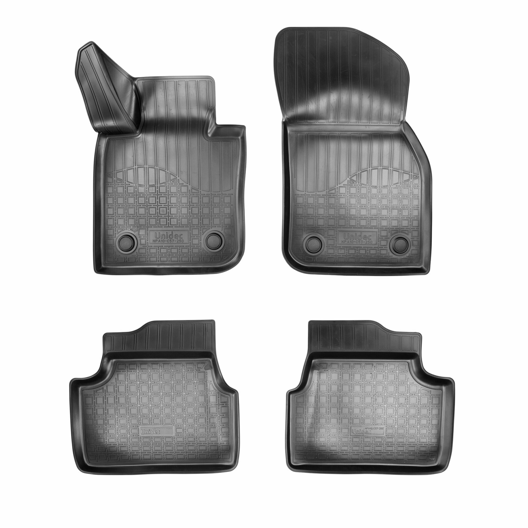 Коврики салона Mini Hatch F56, 2014-2018 , полиуретан, NPA10-C57-250