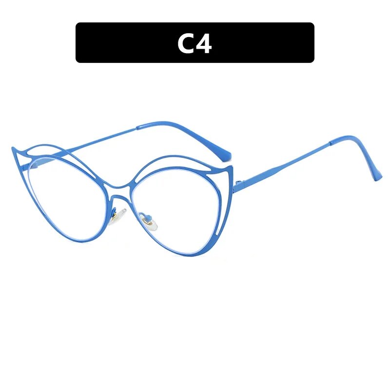 Женские очки CCspace CR-39 антибликовые C4Blue, Синий