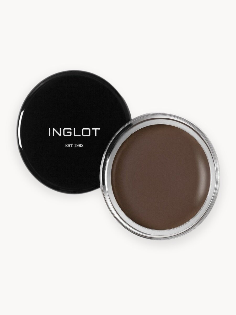 Гелевая подводка Inglot AMC 90, для идеальных стрелок, коричневая, водостойкая, 5,5 гр
