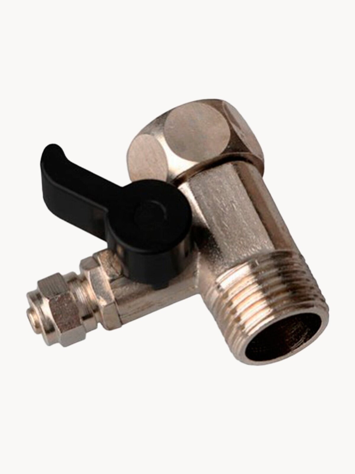 Адаптер-вентиль Гейзер, для трехступенчатых фильтров, компактный, 1 шт.