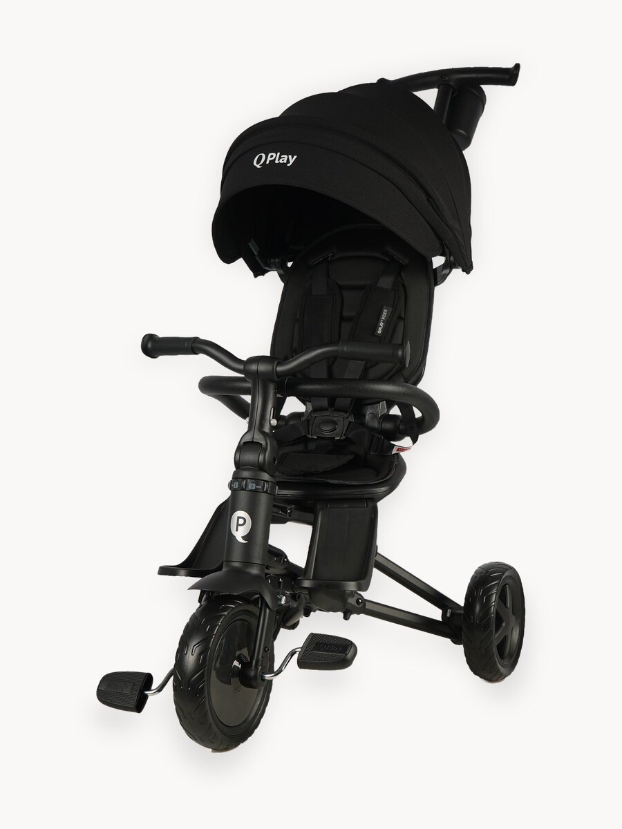 Велосипед трехколесный Qplay S700-16 Rider Black (EVA/Black)