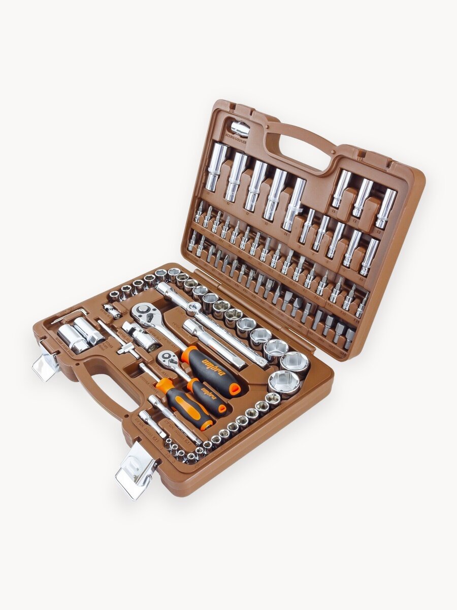 Набор инструментов OMBRA OMT94S 1/4", 1/2"DR, 94 предмета