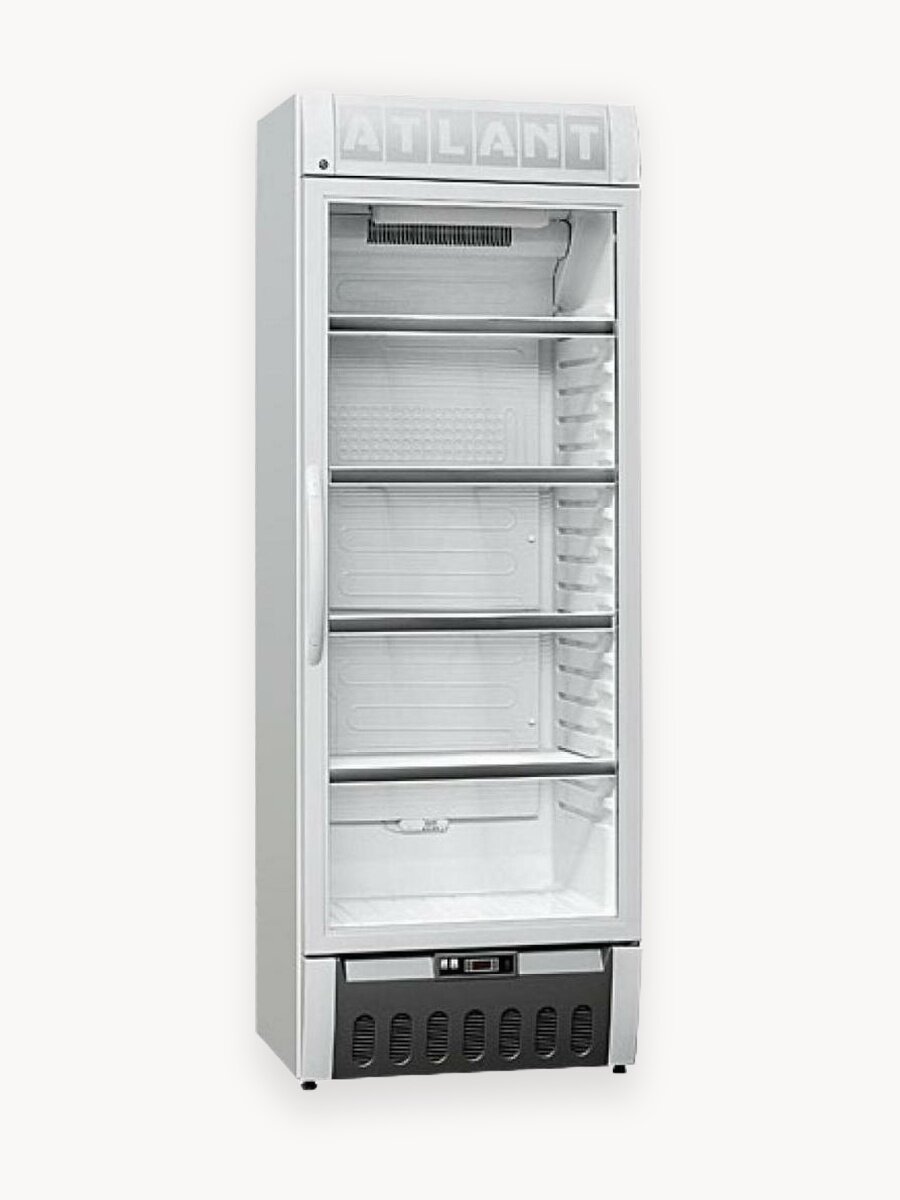 Холодильная витрина Atlant 1006-024, белый, отдельная, 4 полки, 400 л