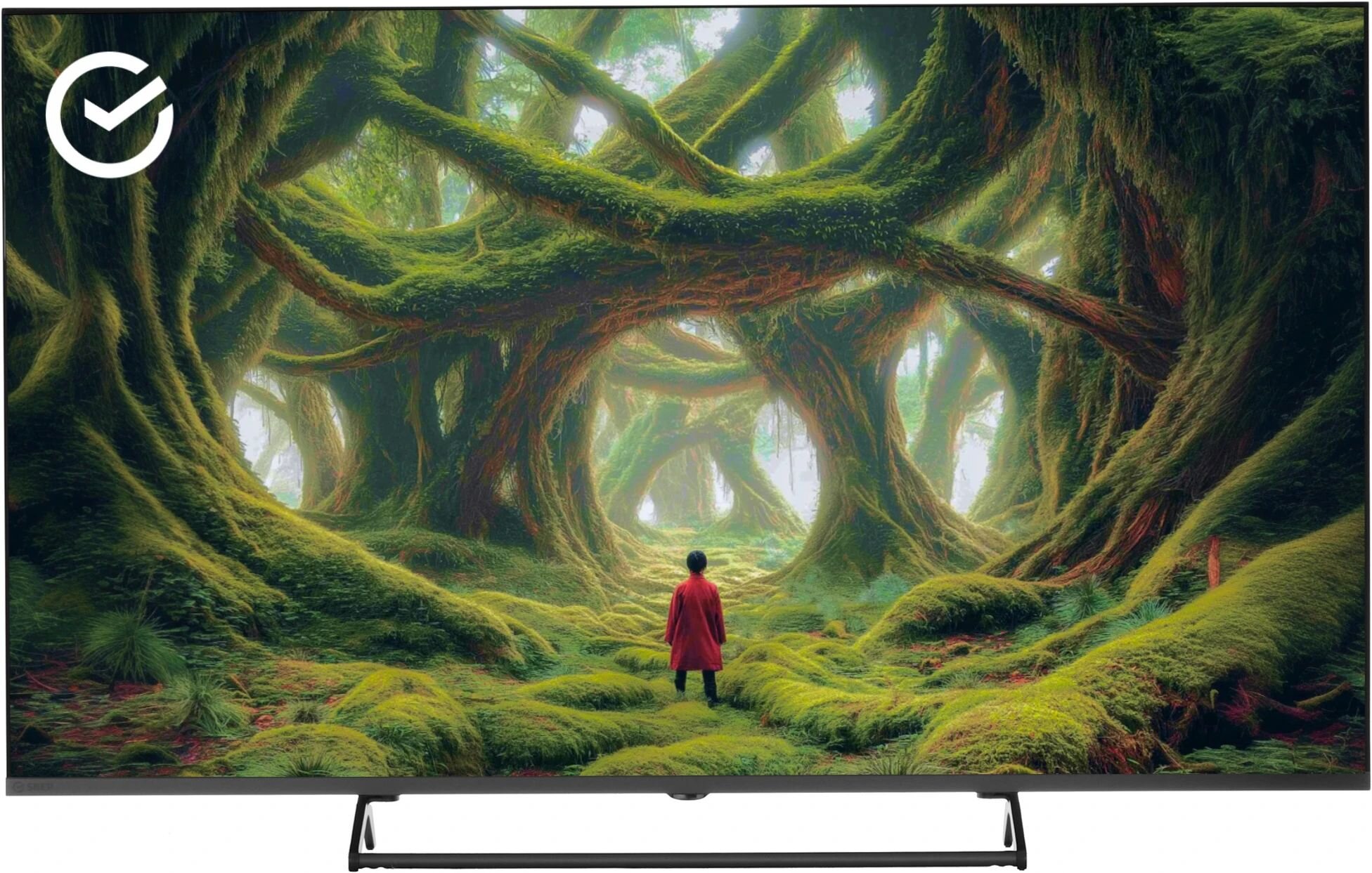 50" (126 см) Телевизор Sber SDX-50UQ5231, серый