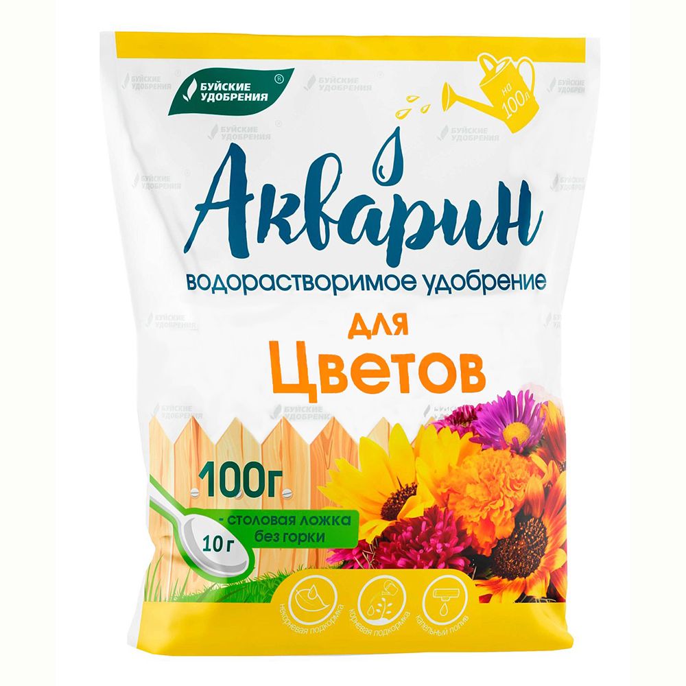 Удобрение Акварин "Для цветов" 100 г
