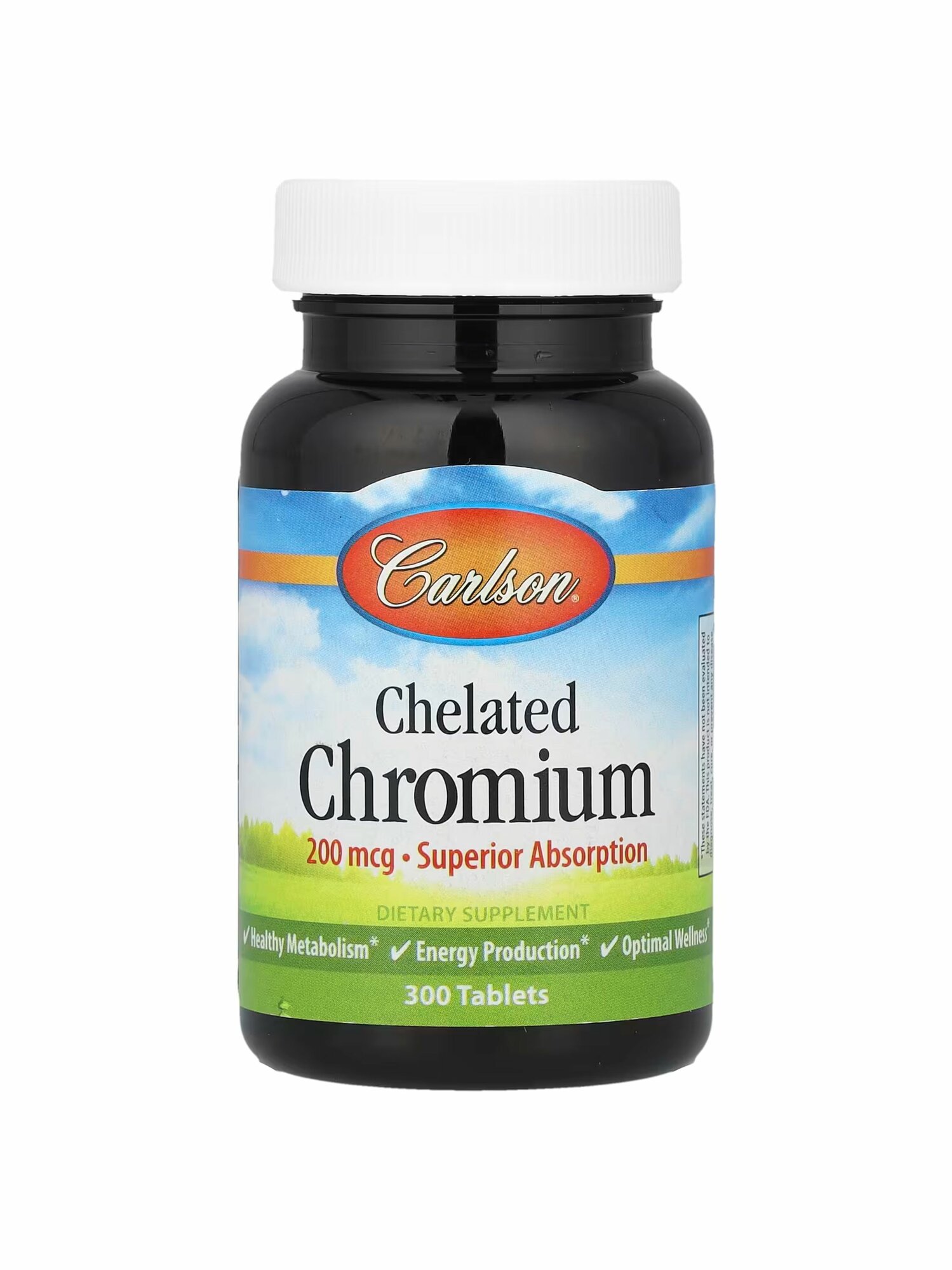 Carlson, Chromium, Хром Хелат - 300 таблеток