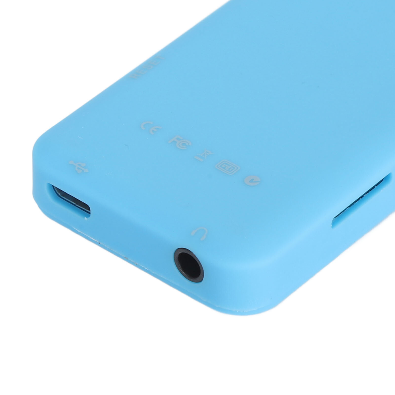 MP3-плеер Bluetooth 5.0 1,77-дюймовый ЖК-экран Встроенный HD-динамик Портативный Hi-Fi музыкальный плеер с FM-радио рекордером Будильник Синий с картой памяти 8G