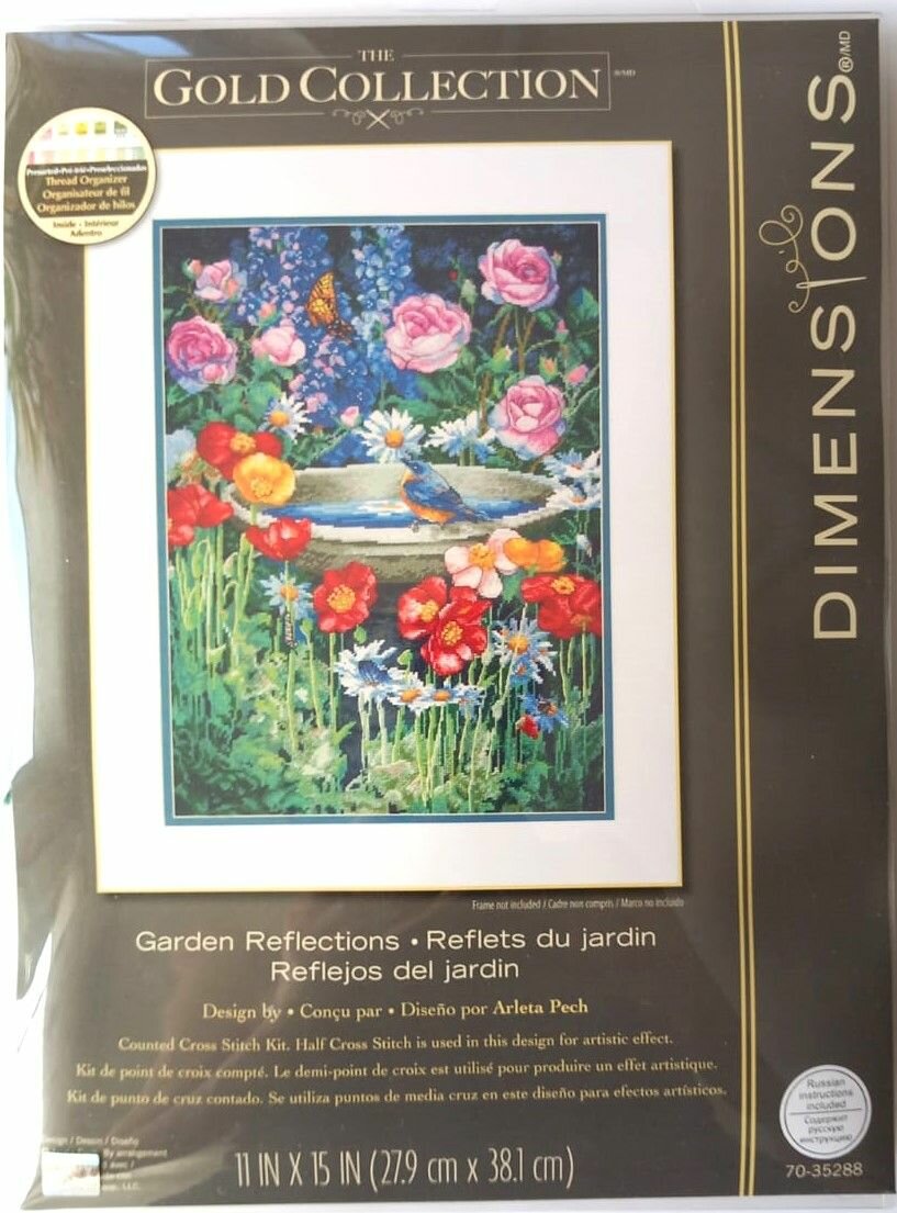 Dimensions 70-35288 Garden Reflections Набор для вышивания крестом