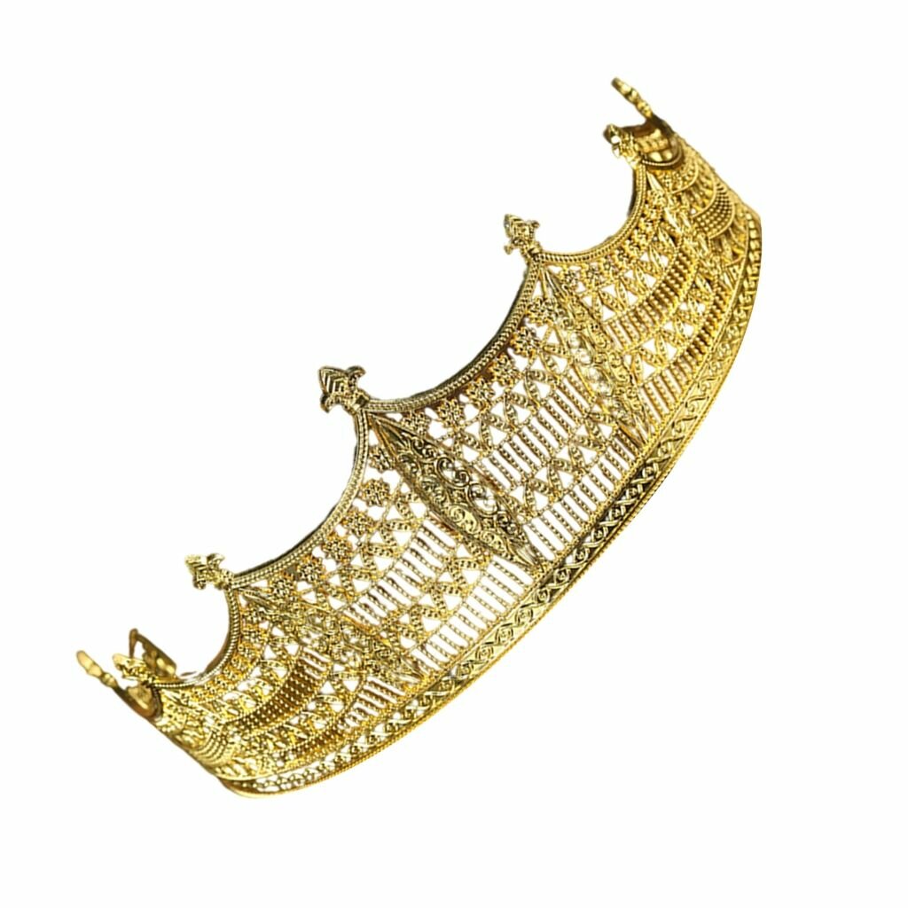 (1шт) Корона в стиле арабского дворца-Золотая 1