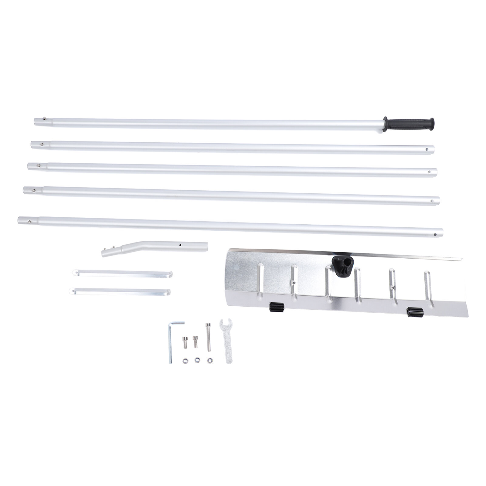 Телескопирование снежной крыши грабли