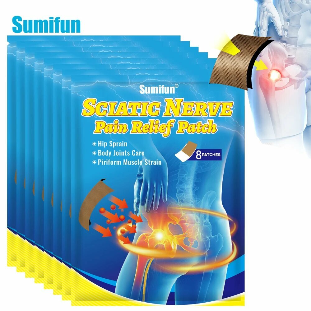 Пластыри Sumifun для снятия боли в мышцах 120Pcs(15bags)