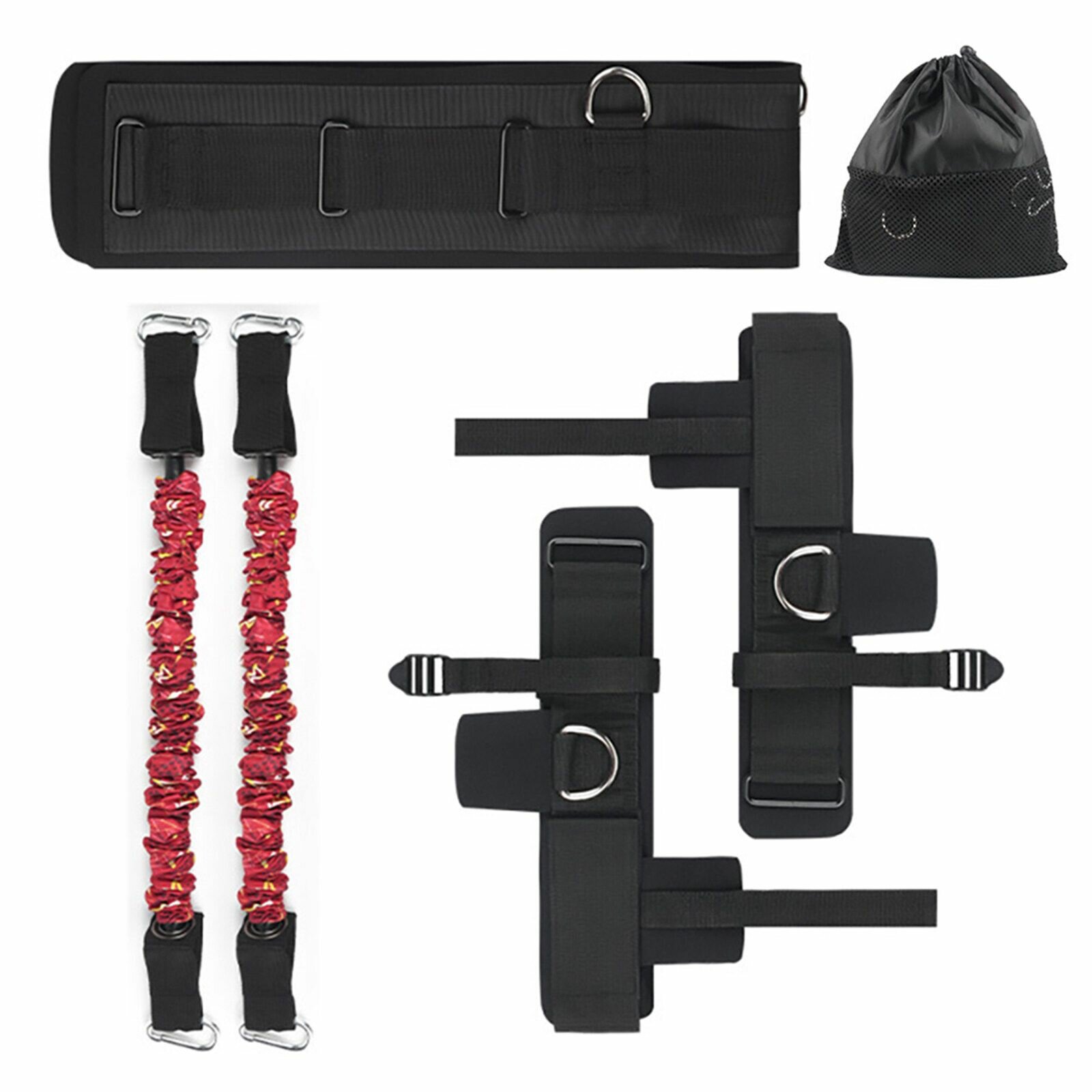 Набор лент сопротивления для тренировки силы тяги и отскока