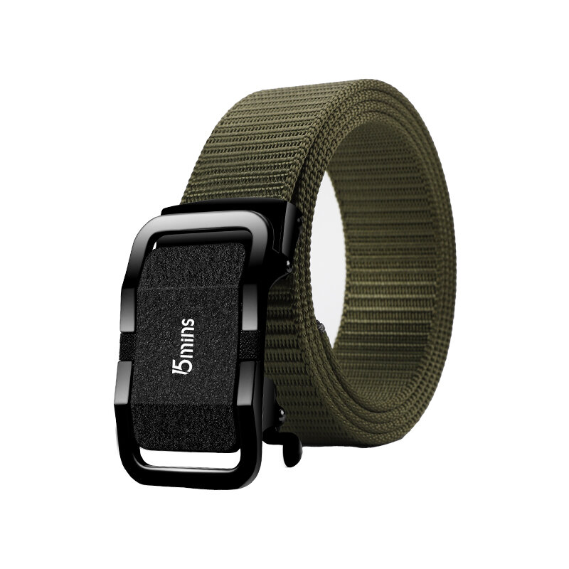 15 MINS Zinc Alloy, Fabric Belt Men's Multiple Colors Width 3.5CM 105CM — фото 1