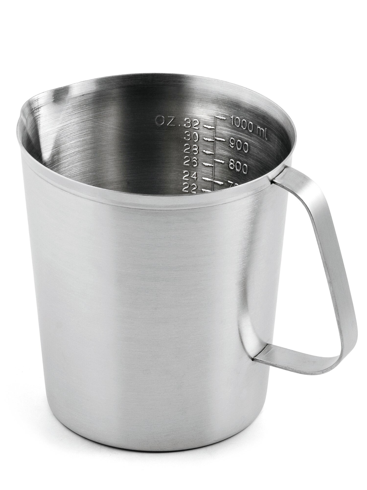 Мерная кружка Karl Weis из нержавеющей стали объемом 500мл с ручкой