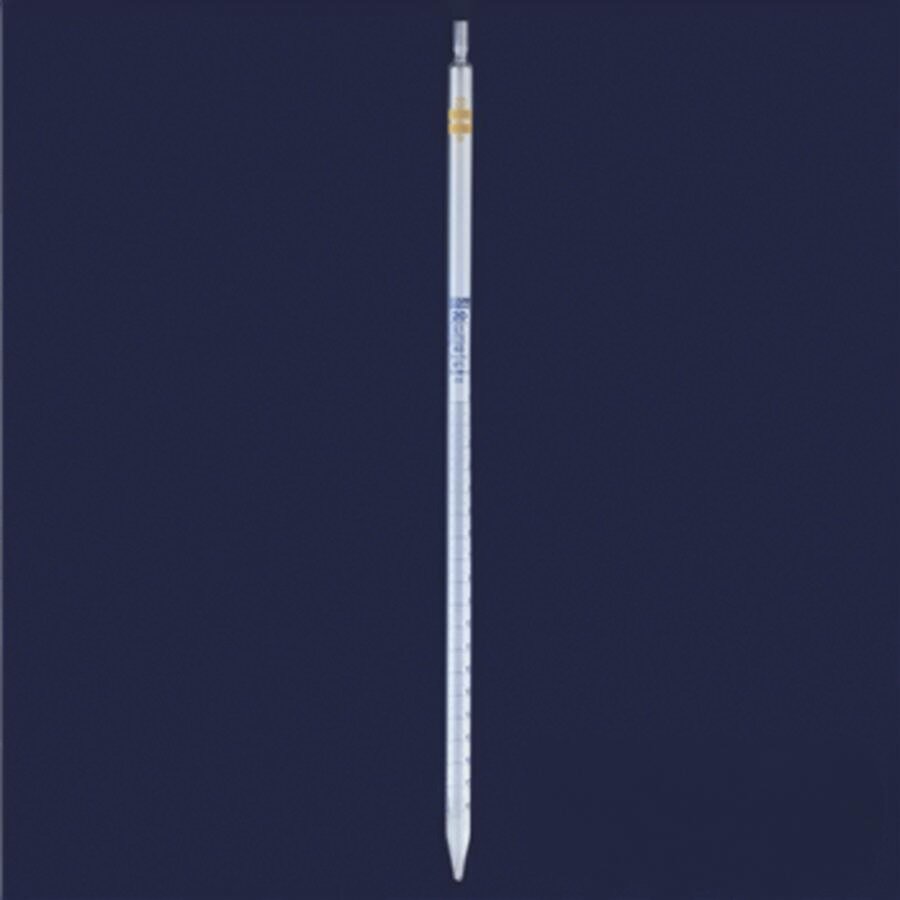 Пипетка 3-2-1-2 с делениями на полный слив, класс AS, ISOLAB, Германия, 10 шт.