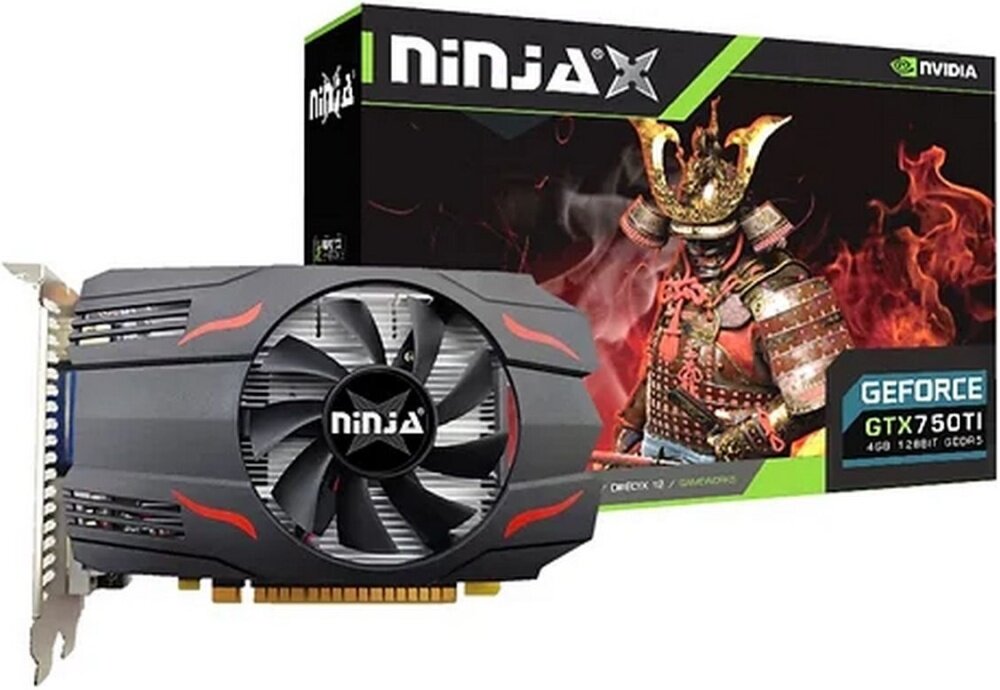 Видеокарта SINOTEX GeForce GTX 750 Ti NINJA 2G