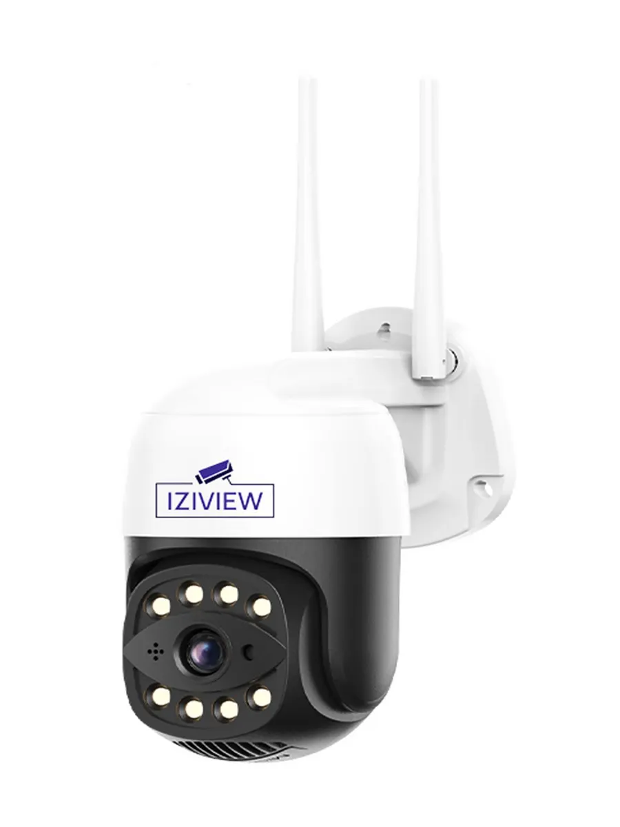 Камера видеонаблюдения Iziview IV-R17LU4G, 2 Мп, 4G/Wi-Fi, ночная подсветка до 30 м