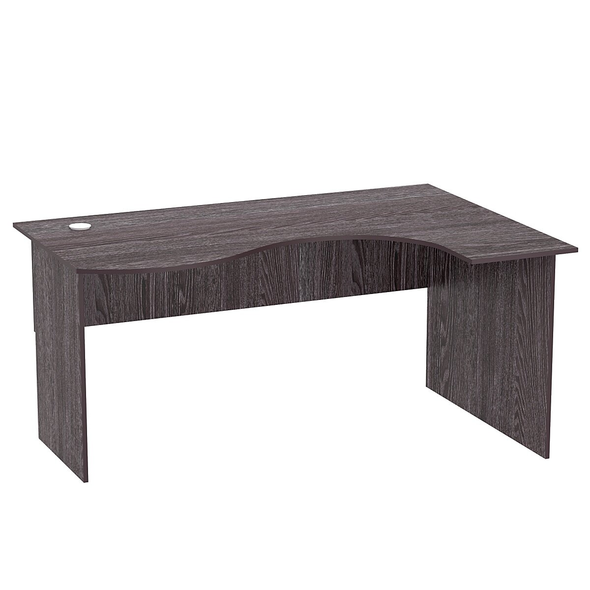 Стол эргономичный офисный СЭ-12 (право-сторонний), Ясень Анкор темный - U31105