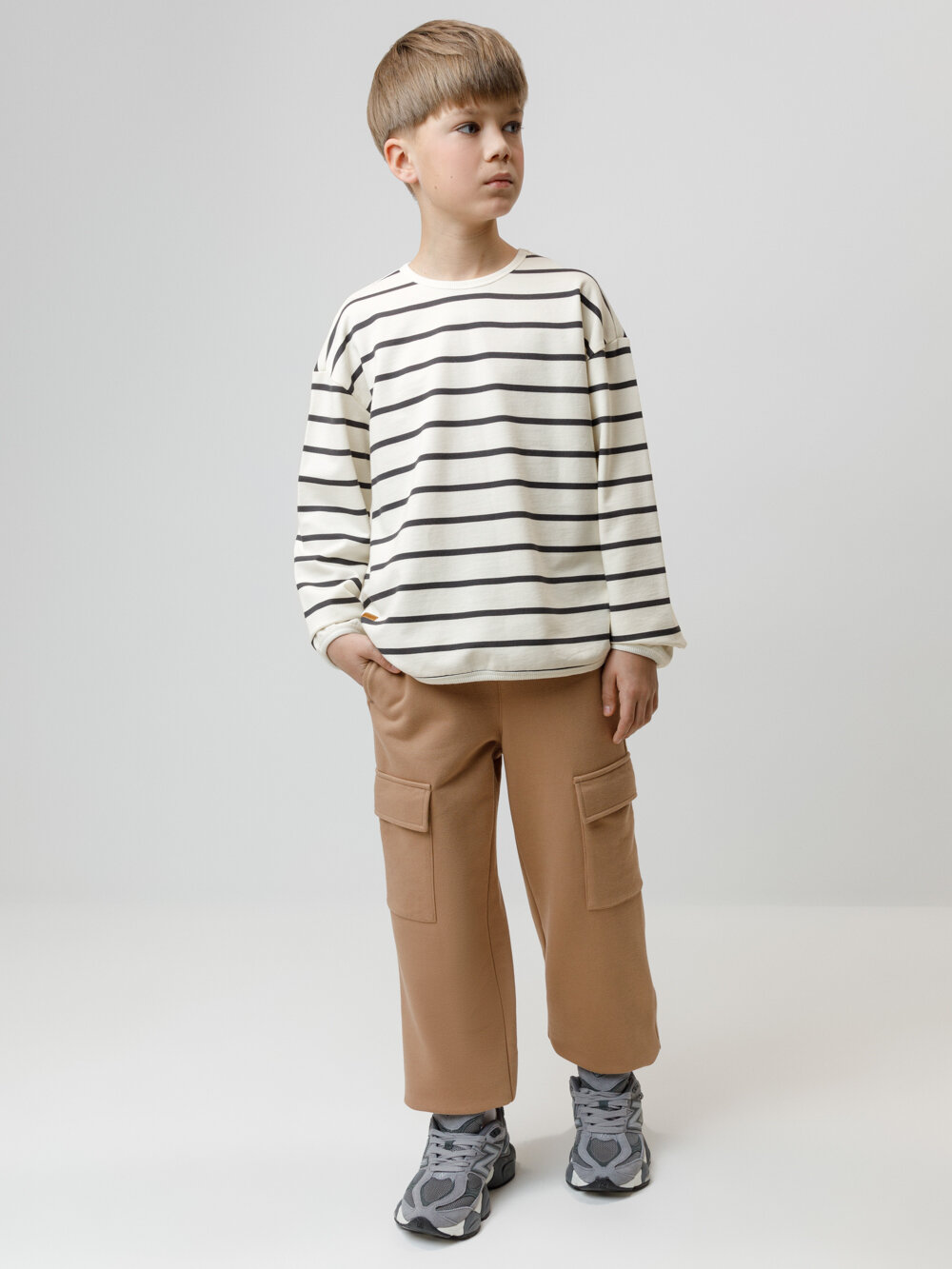 Брюки спортивные КР 400854/коричневый 1038 к586