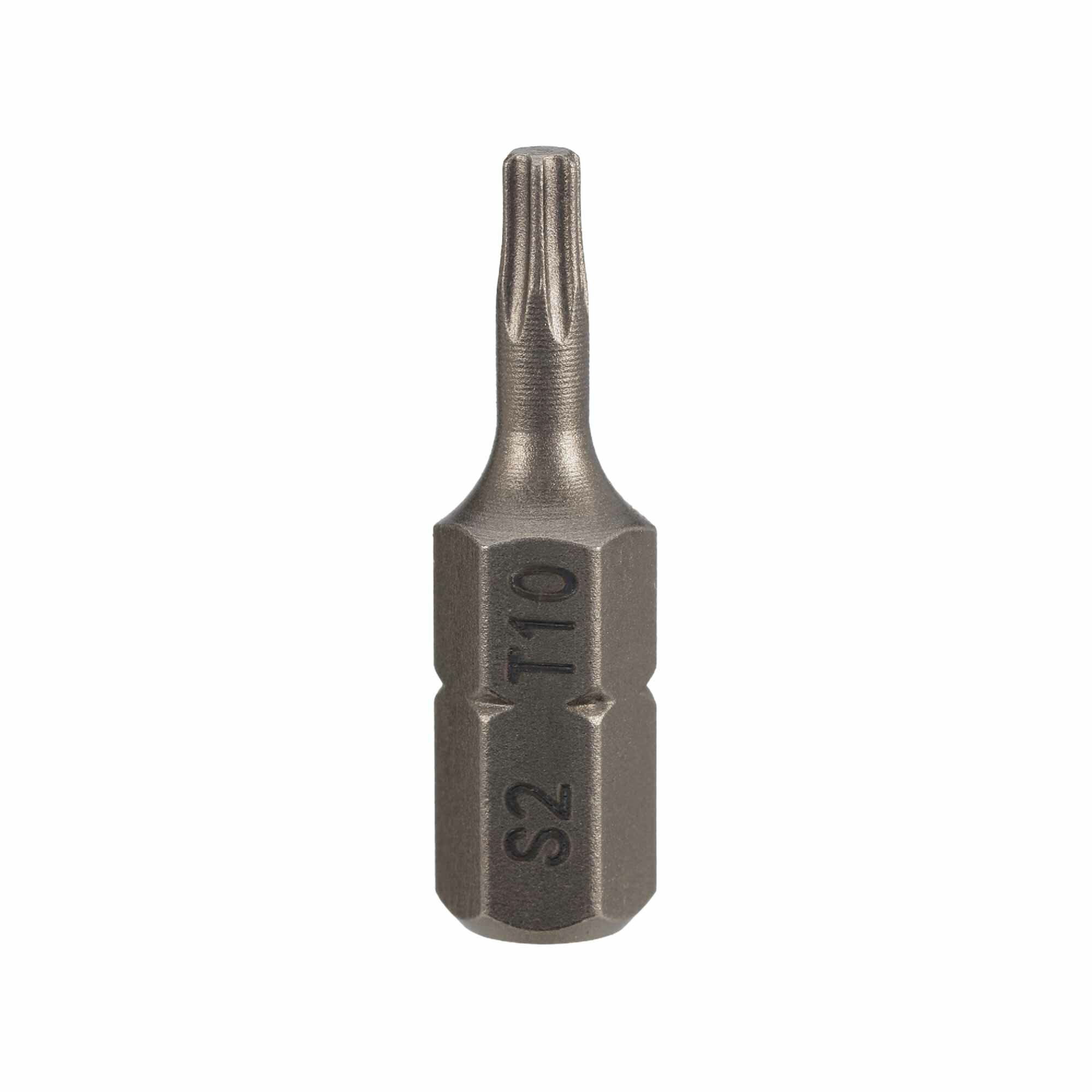 Бита T10 х25мм TORX S2 1шт SGS 6325-T10
