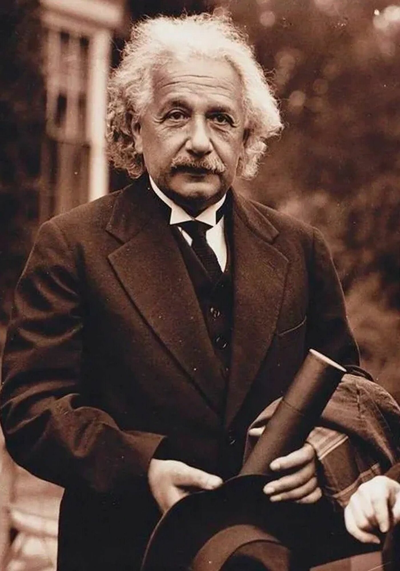 Плакат, постер Альберт Эйнштейн на бумаге, размер 21х30см