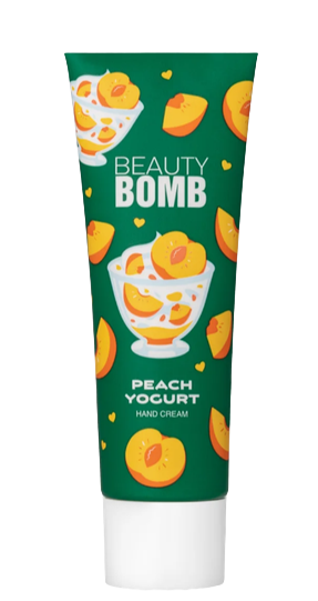 Крем для рук Beauty Bomb, с ароматом Peach Yogurt, 25мл